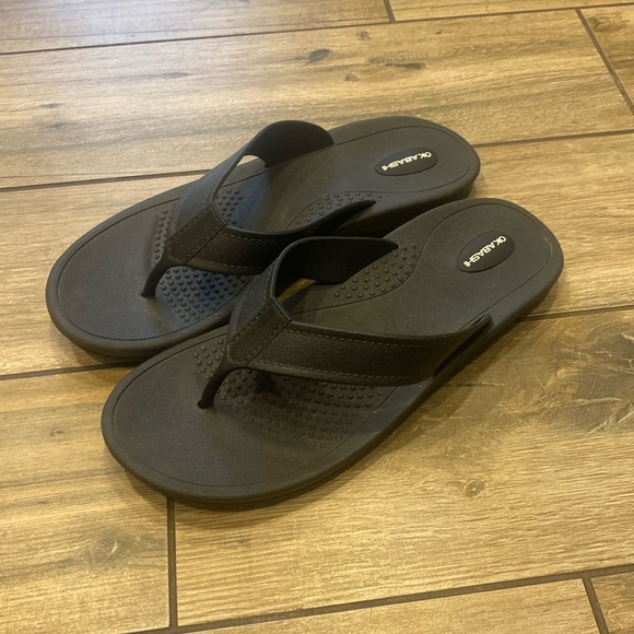 Okabashi | Shoes | Okabashi Recycled Flip Flop Sandals Size 5115 Xl ...